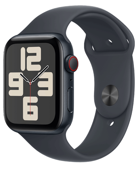 Apple Watch SE 2024 GPS Cellular 44mm Aluminium Case med abonnement Hurtig levering og gratis fragt Telia